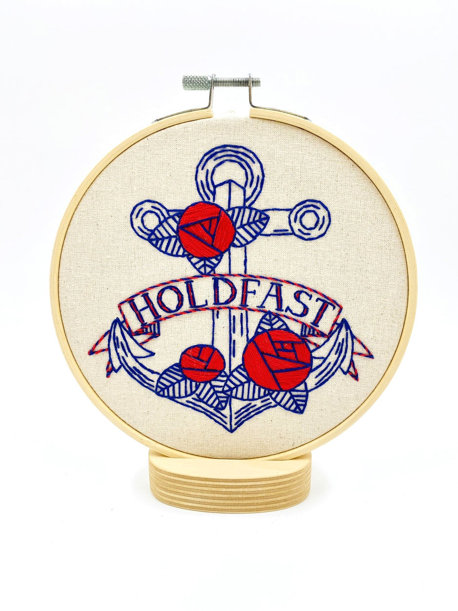 Nautical – Hook, Line & Tinker - modern embroidery kits